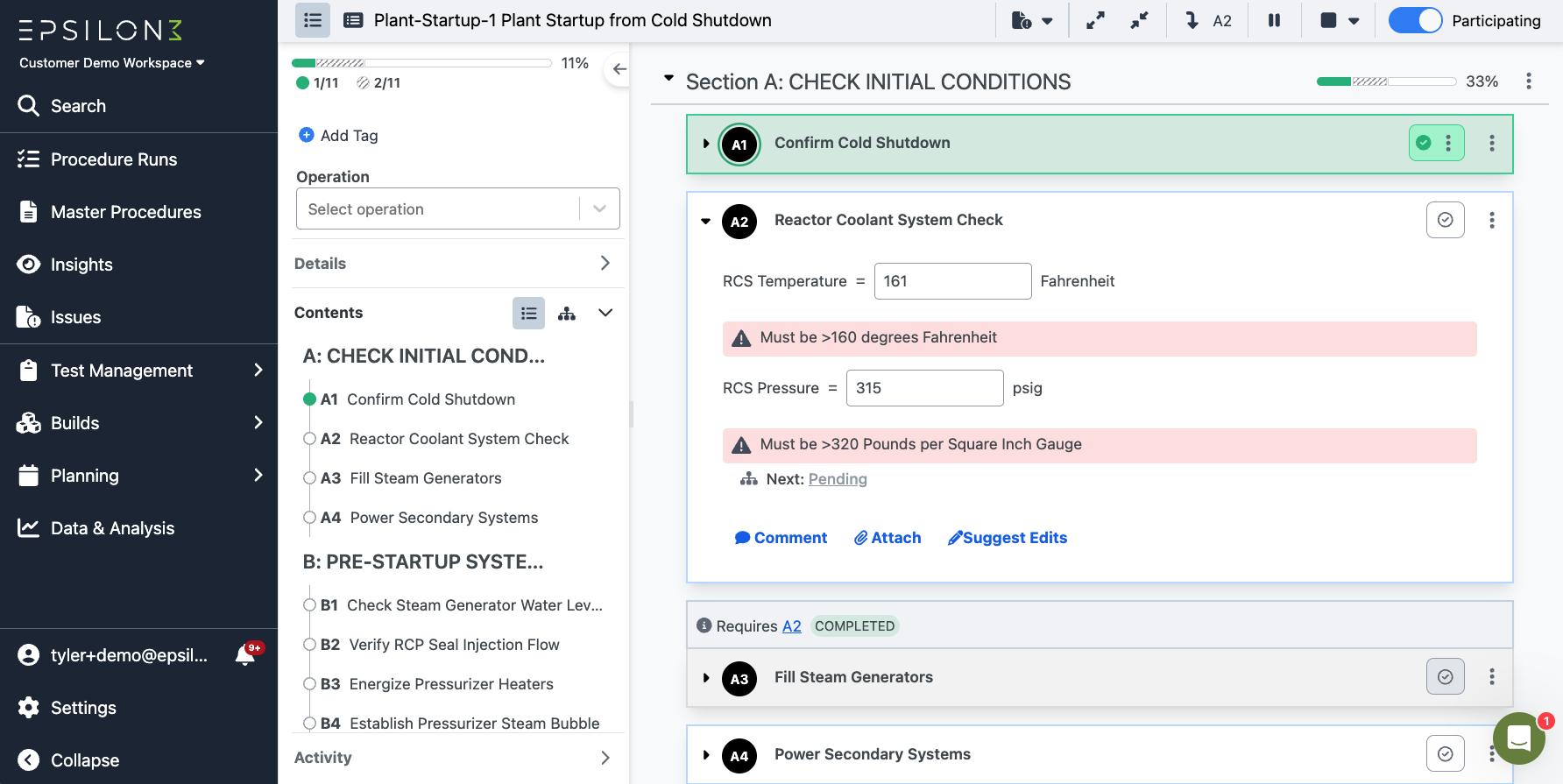 Epsilon3 - Standardize Units with Epsilon3 Operations Software